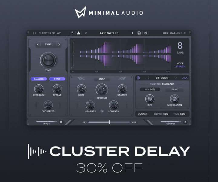 Minimal Audio / Cluster Delay ｜ SMITHS Digital Musical Instruments ...